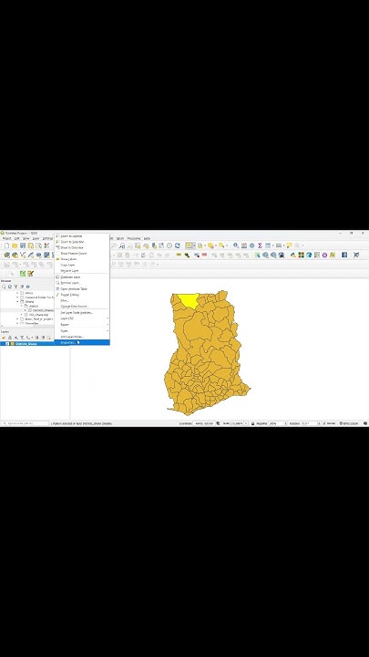 GeoSteps : How to Select Feature(s) of a Vector data in QGIS - YouTube