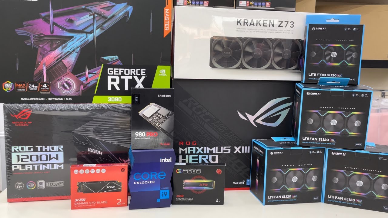 20000 AED GAMING PC ASSEMBLE - YouTube