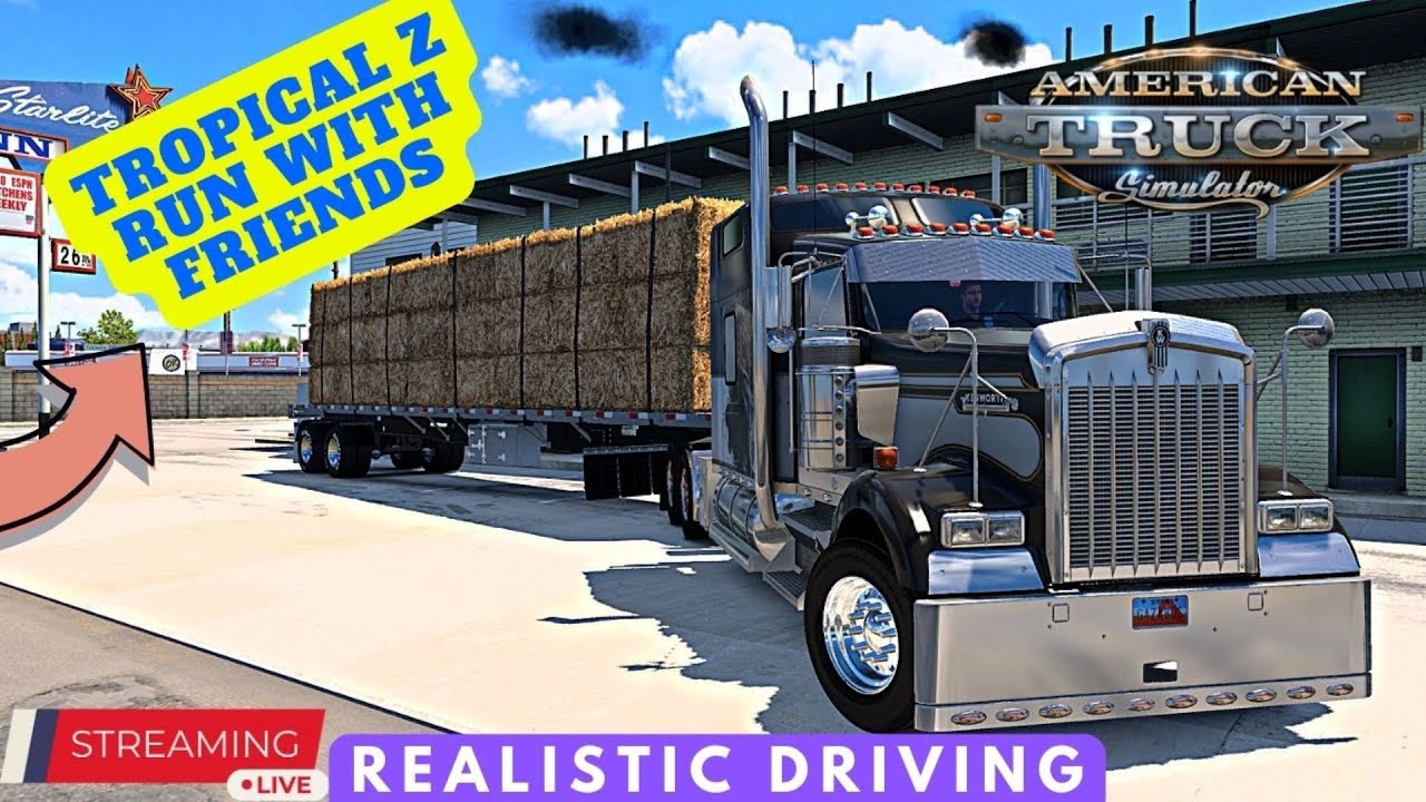 Tropical Z Run Town / Hauling Cane / ATS Jamaican Convoy PART 5 - YouTube