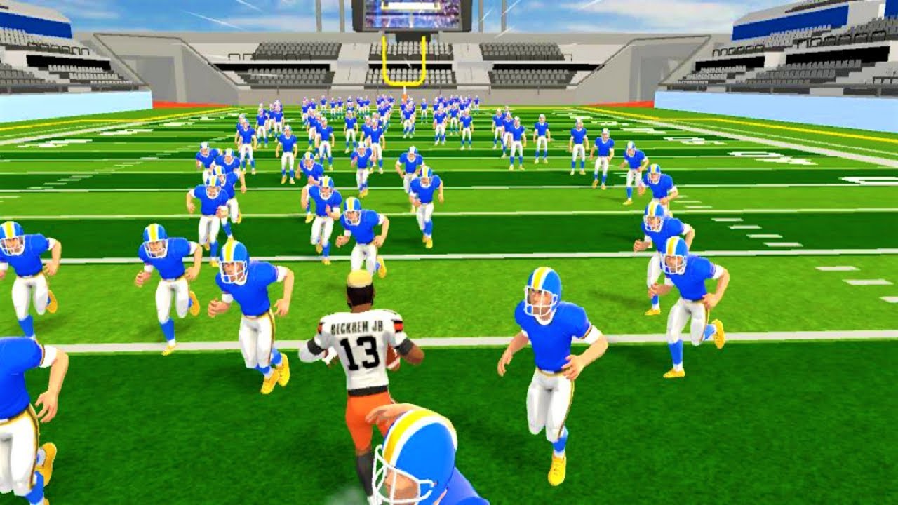 Hyper Touchdown 3D 🏉🏉 GAMEPLAY (Android & iOS) - YouTube
