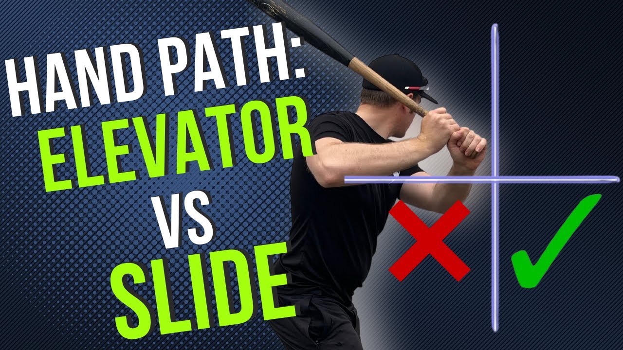 Bat Lag Hand Path Mistake | Slide vs Elevator | Baseball Hitting ...