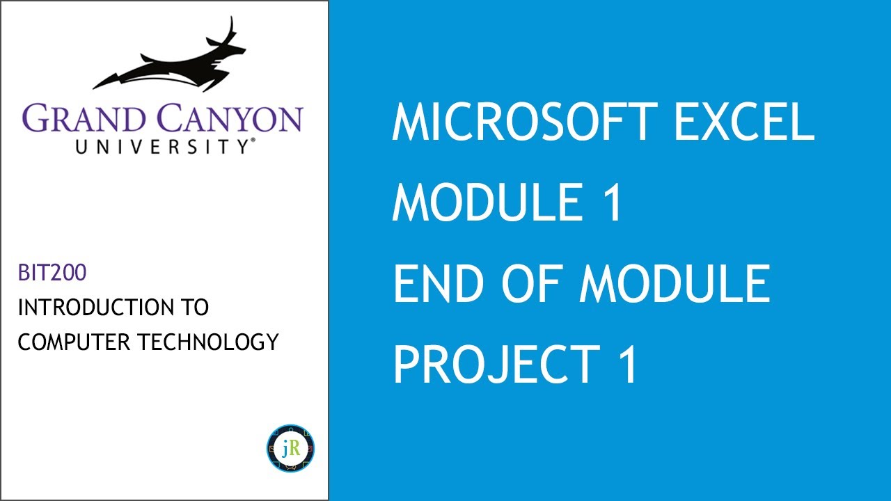 BIT200 - Introduction to Computer Technology Module 01 - Excel - YouTube