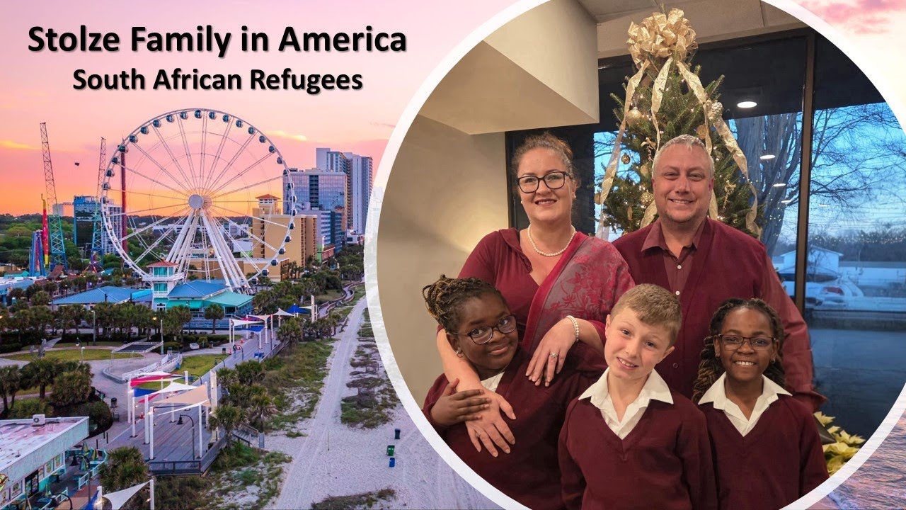 The Stolze Family in America | South African Refugee Interview | 28 Dec ...