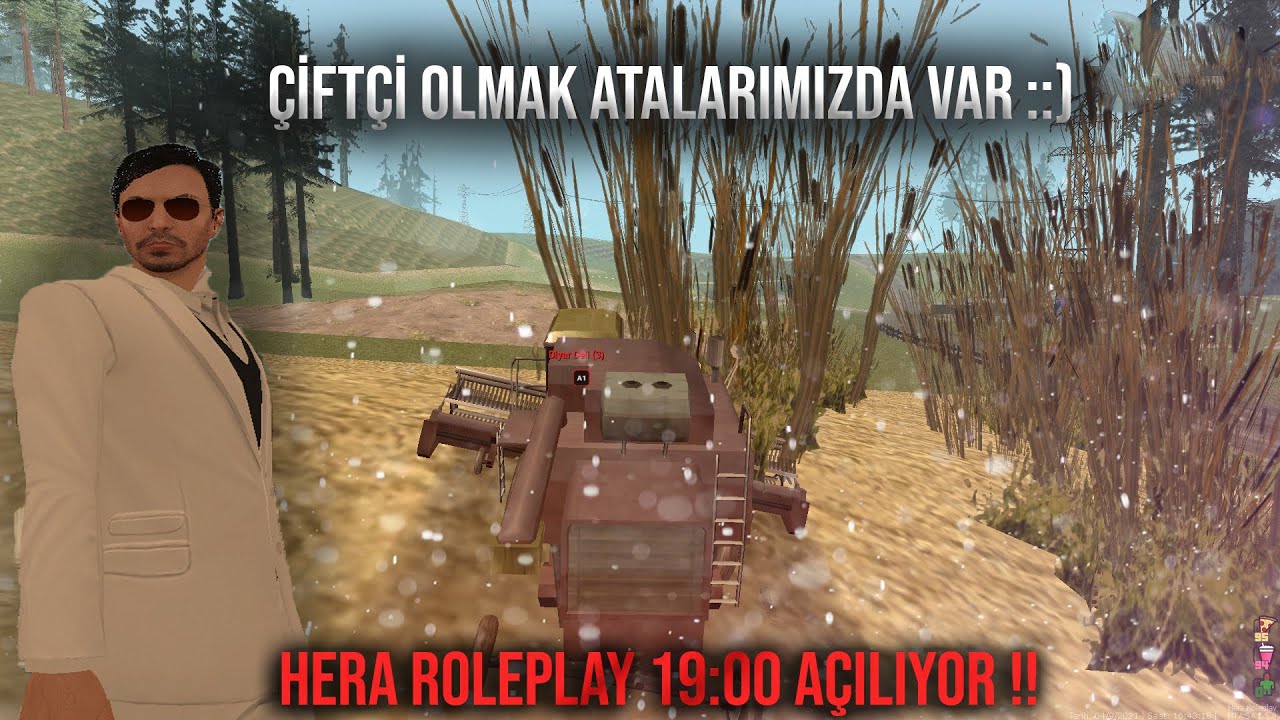 [MTA] | TARIMCILIK MIIIII :? | HERA ROLEPLAY #KÜLLERİNDENDOĞUŞ - YouTube