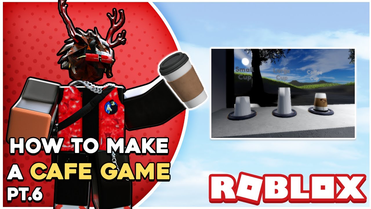 How To Make A Cafe Cup Dispenser in Roblox Studio (CAFE SERIES PT.6 ...