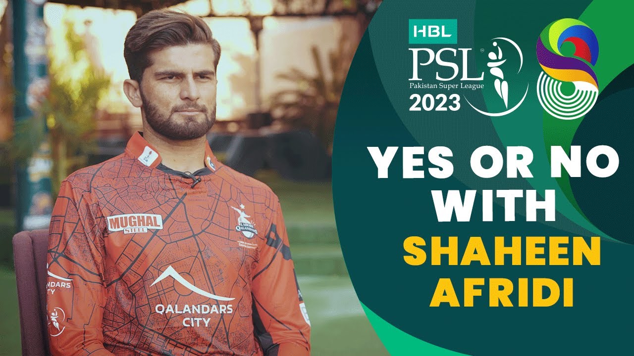 B̼e̼h̼t̼a̼r̼e̼e̼n̼ style hai \0/ | YES or NO with Shaheen Afridi 🙌🏼 | # ...