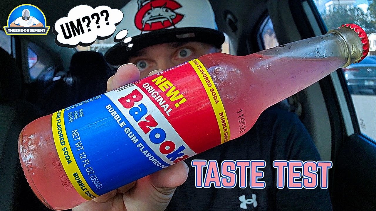 Bazooka Gum® Flavored Soda Review! 🗨️🥤 | This Can NOT Be Good ...