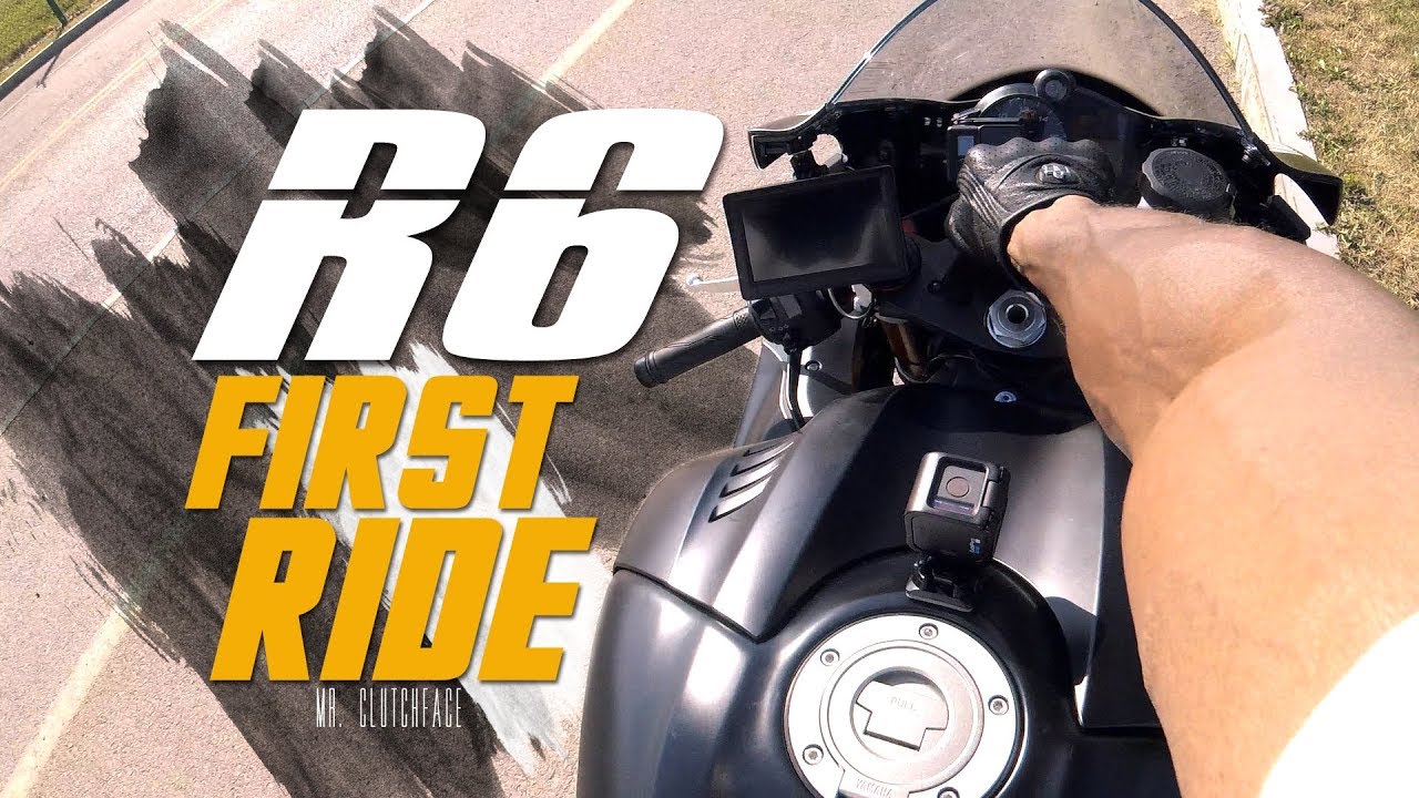 Yamaha R6 First Ride - YouTube