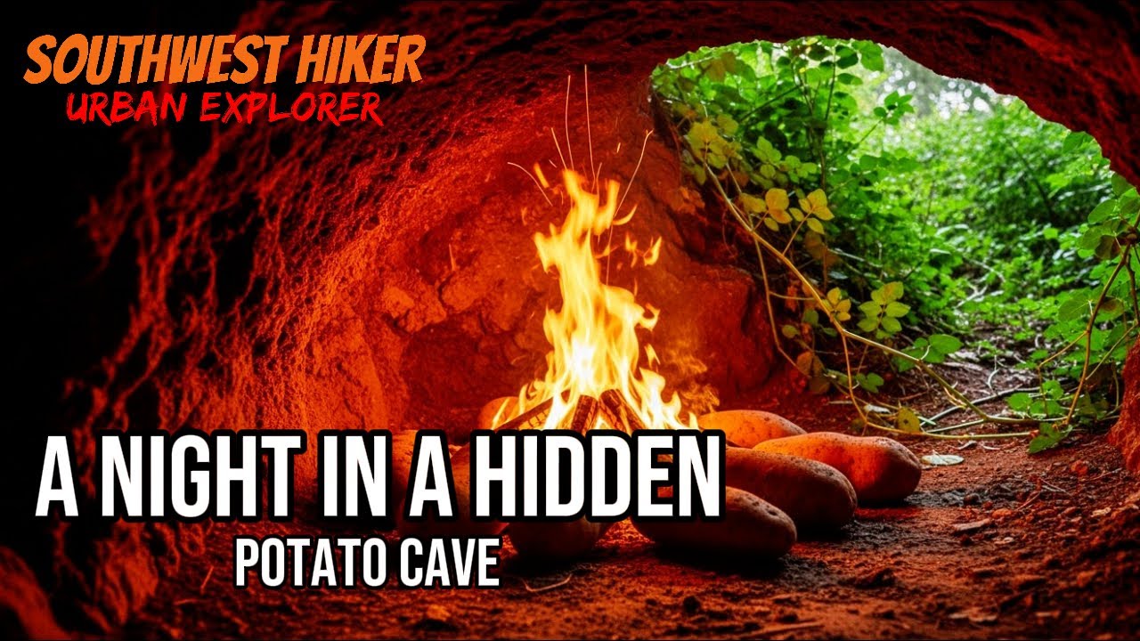 We Found a Hidden Potato Cave in Southwest England: Overnight Wild Camp ...
