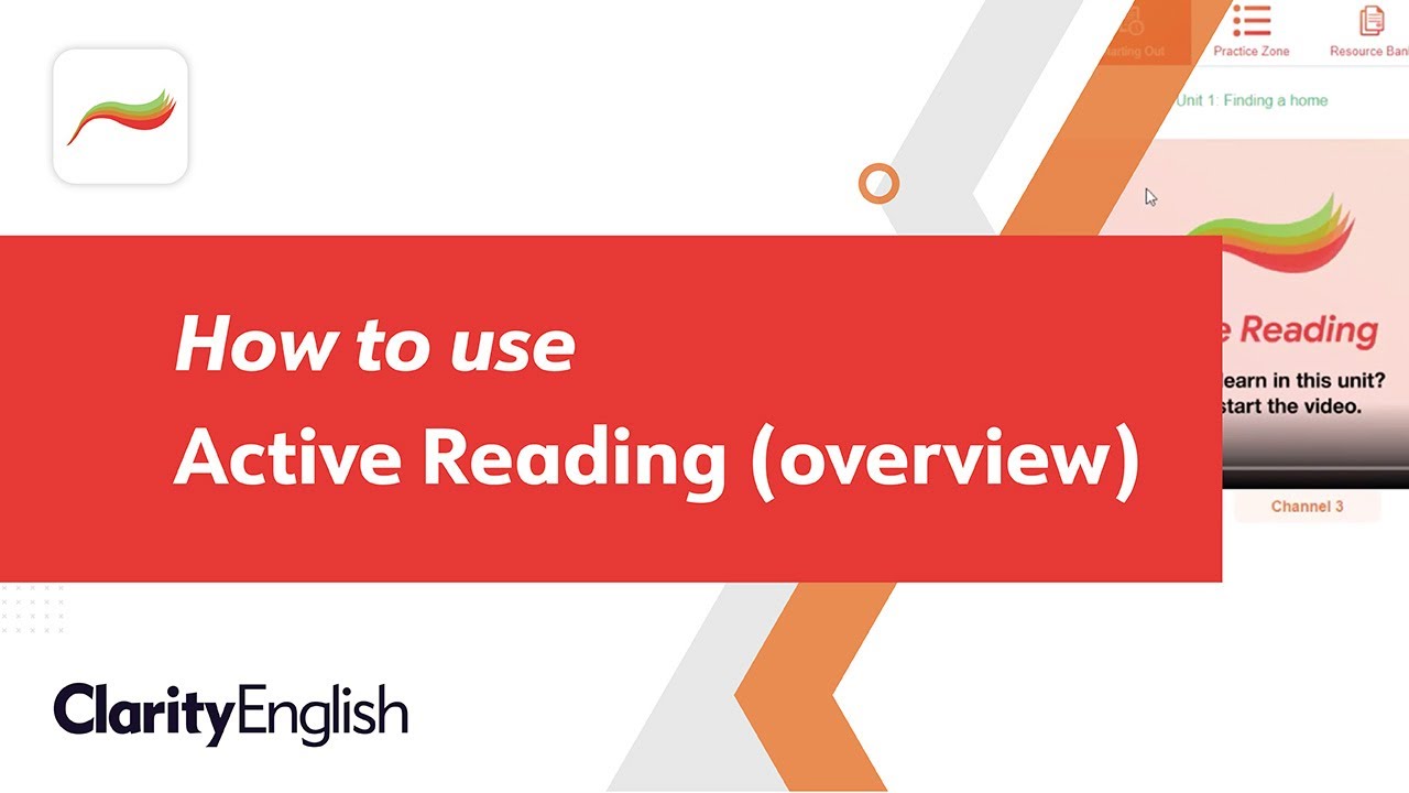How to use: Active Reading (overview) - YouTube