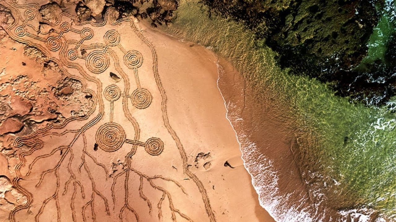 LOWELL – Indigenous Sand Artist – Book from Artist Bookings - YouTube