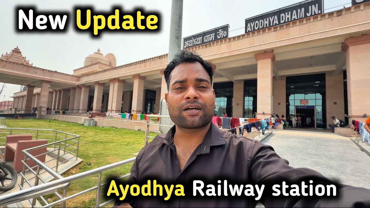 Ayodhya dham railway station | Ayodhya city tour | Ayodhya new ...