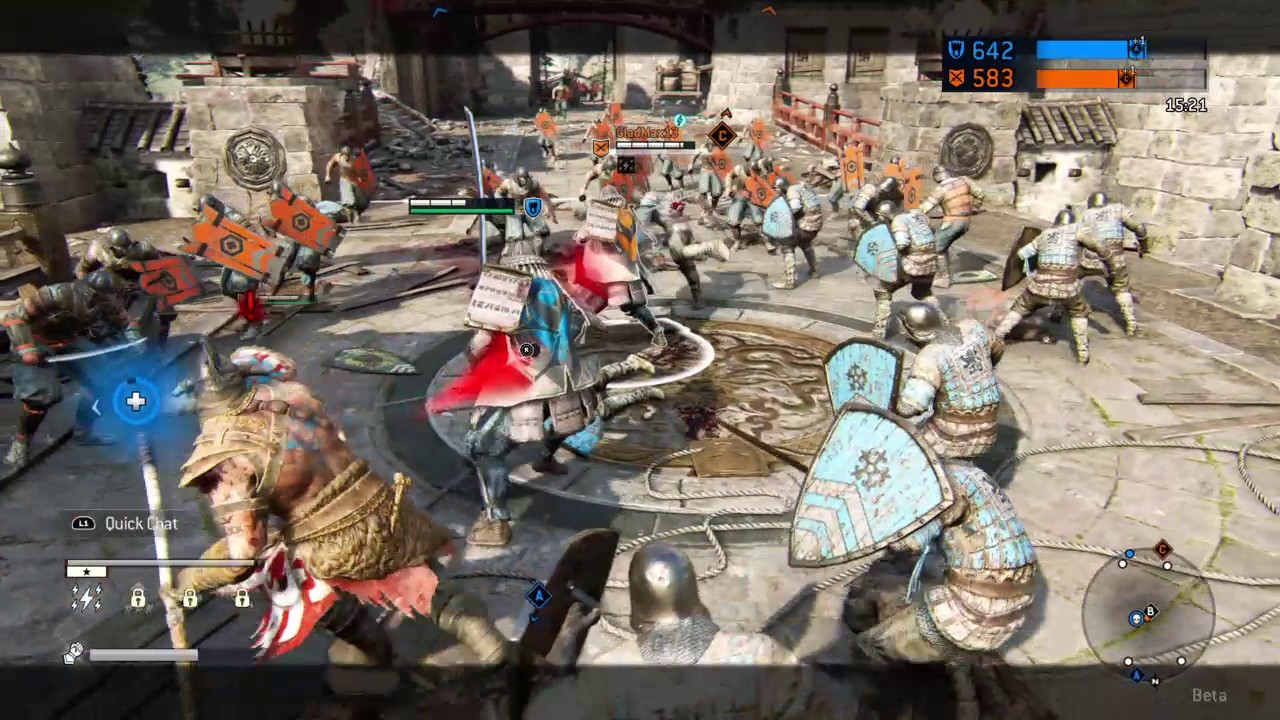 Not to bad for my first game - Samurai faction gameplay | For Honor ...