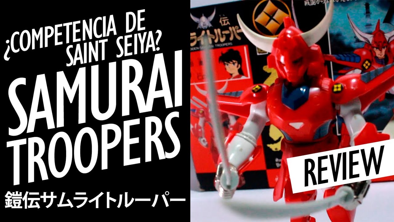 ¡SAMURAI TROOPER VINTAGE! ¿LA COMPETENCIA DE SAINT SEIYA? - REVISON DE ...