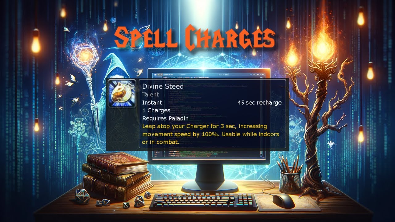 WoW Tutorial: Add Spell Charges (With Script) - YouTube
