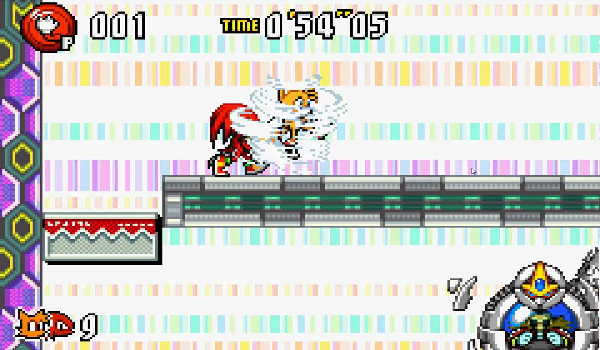 Sonic Advance 3 Zone 6 (Cyber Track) Boss - YouTube