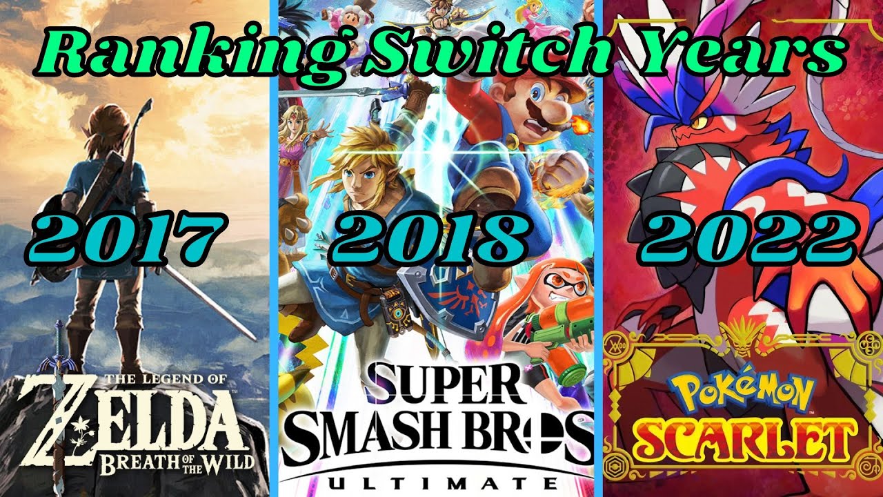 Nintendo Switch Years Ranked - YouTube