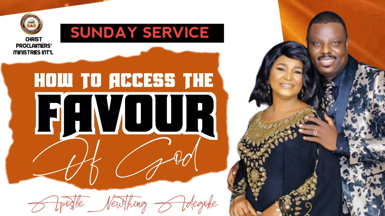 THE LAWS OF FAVOR by Apostle Newthing Adegoke - YouTube