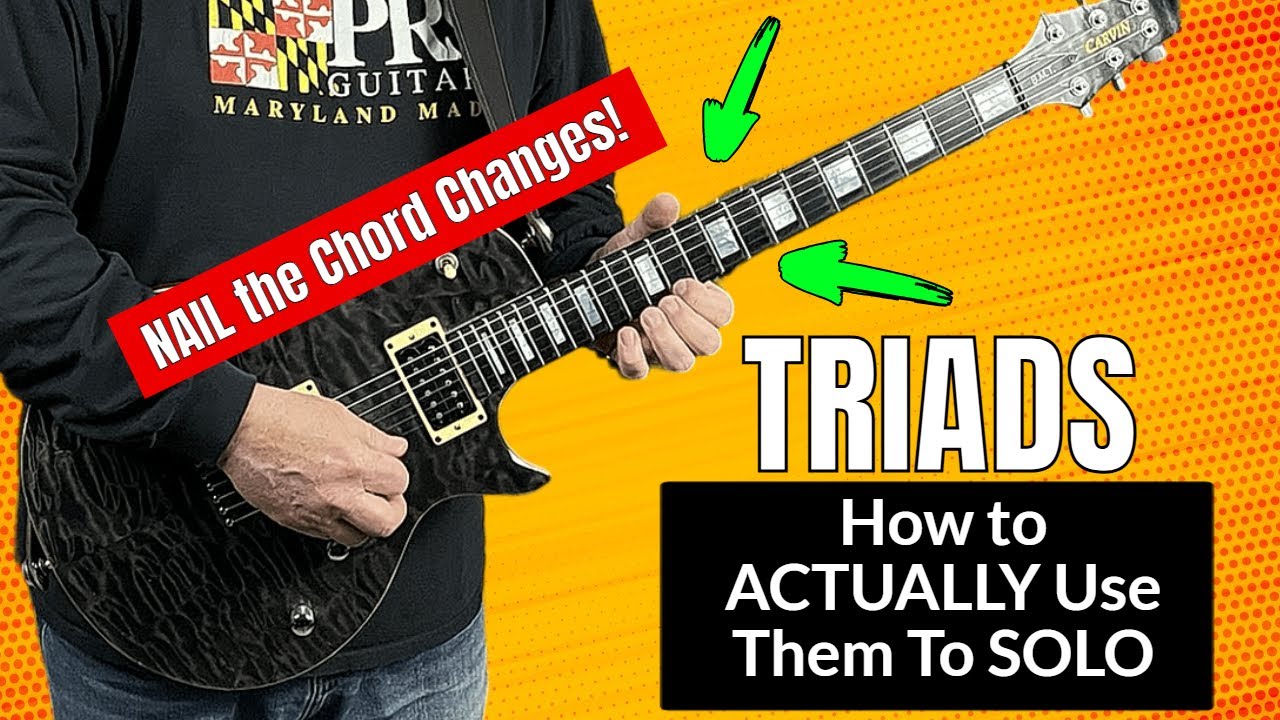 TRANSFORM Your Lead Guitar Playing With TRIADS (Its easier than you ...