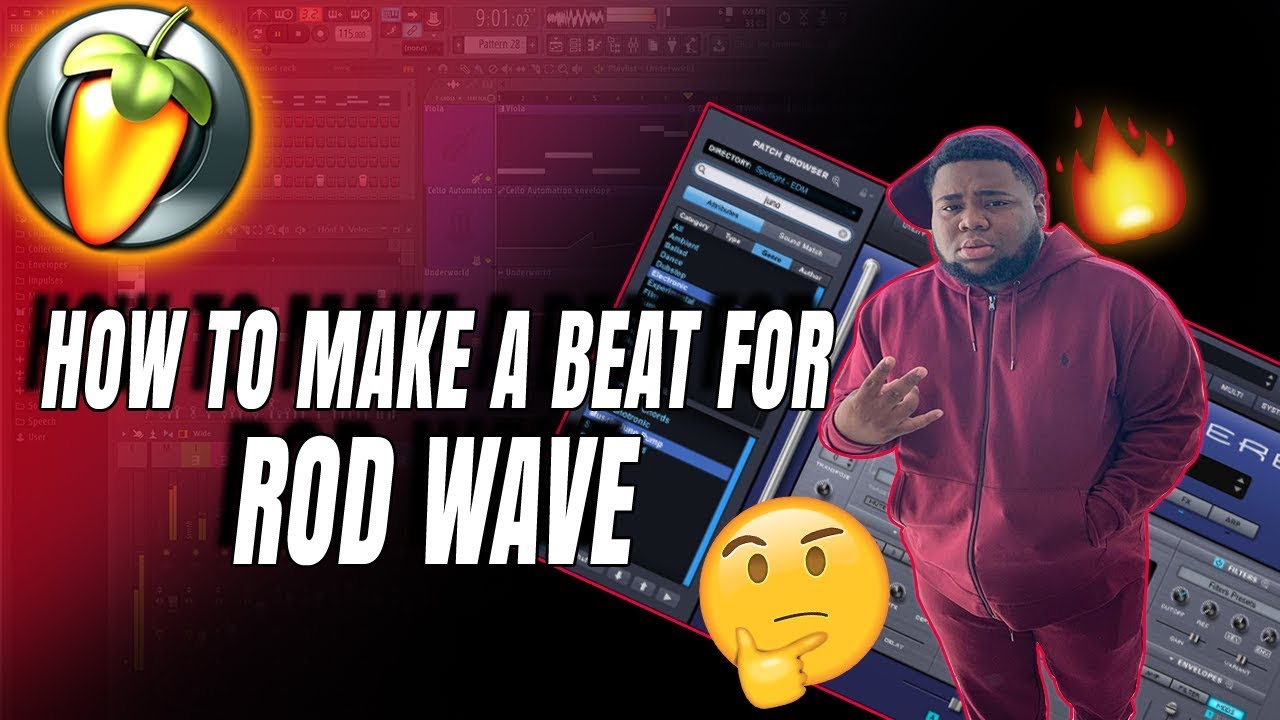 How To Make A Beat For Rod Wave | How To Make A Emotional Type Beats Fl ...