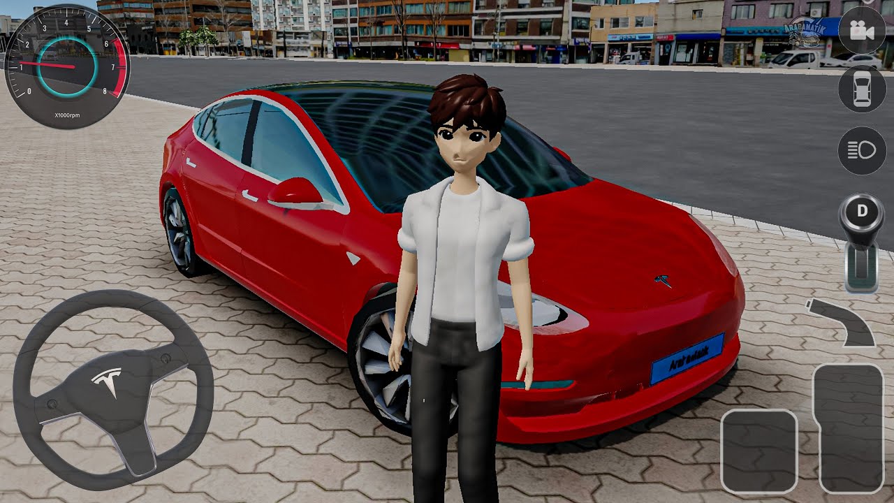 Tesla Model S Sürüş Simülatör Oyunu - 3D driving Game 4.0 Project SEOUL ...