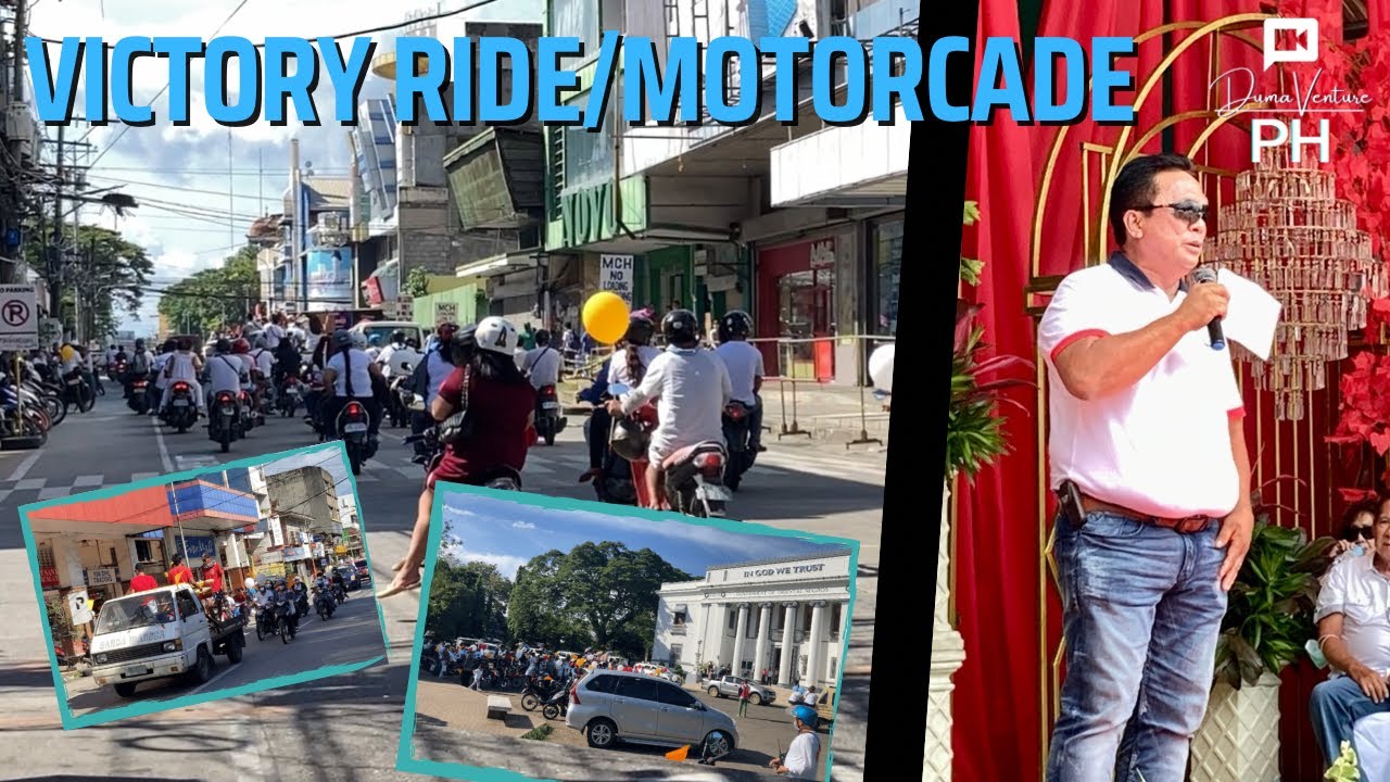 Thanksgiving Motorcade of Governor Roel Degamo | Dumaguete City, Negros ...