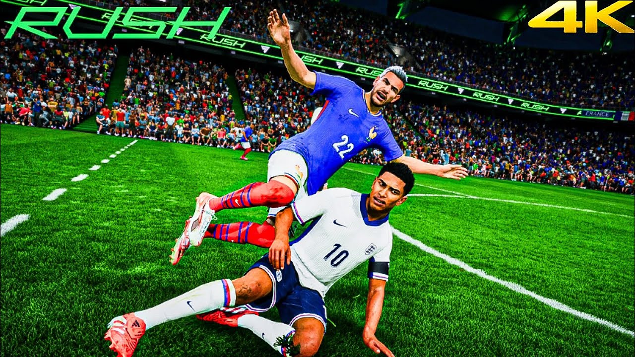 FC 25- France Vs England - RUSH 5v5 - Ft.Mbappe, Phil Foden, Bellingham ...