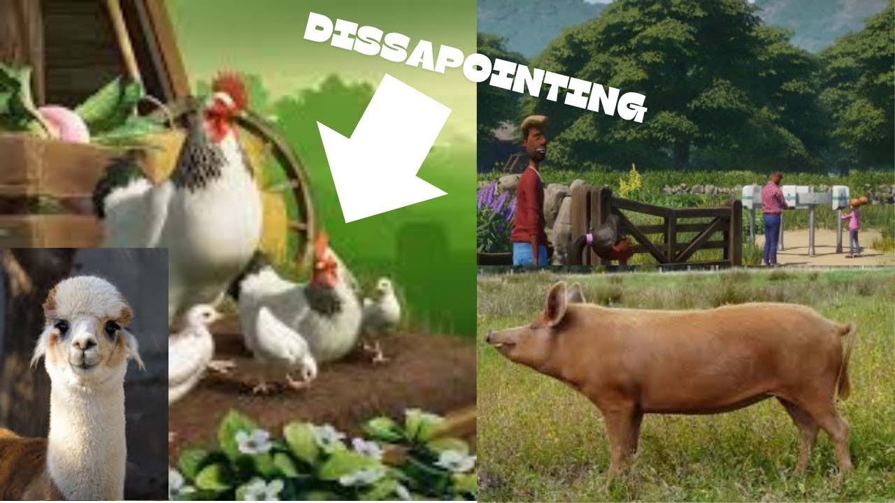 Why the Barnyard pack is a hit or miss/ Planet zoo - YouTube