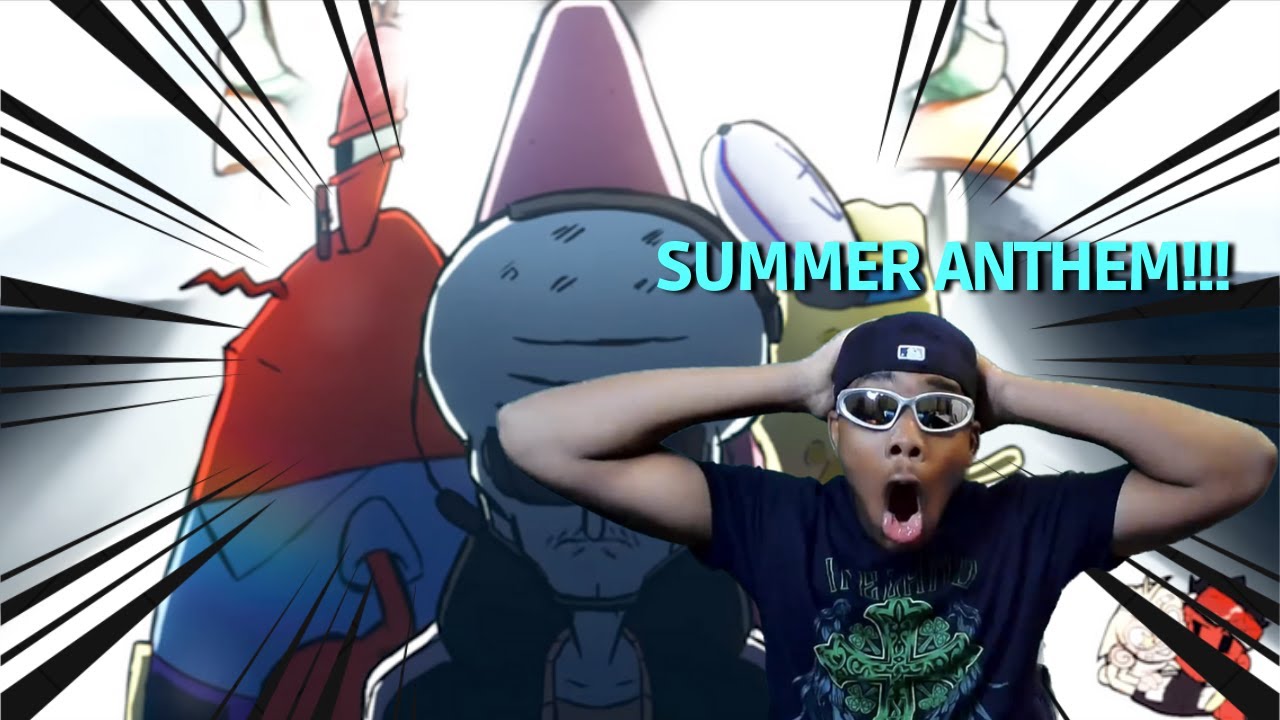 😱MR KRABS WENT OFF!!! KRUSTY KREW ANTHEM (BACK ON THE GRILL) [prod ...