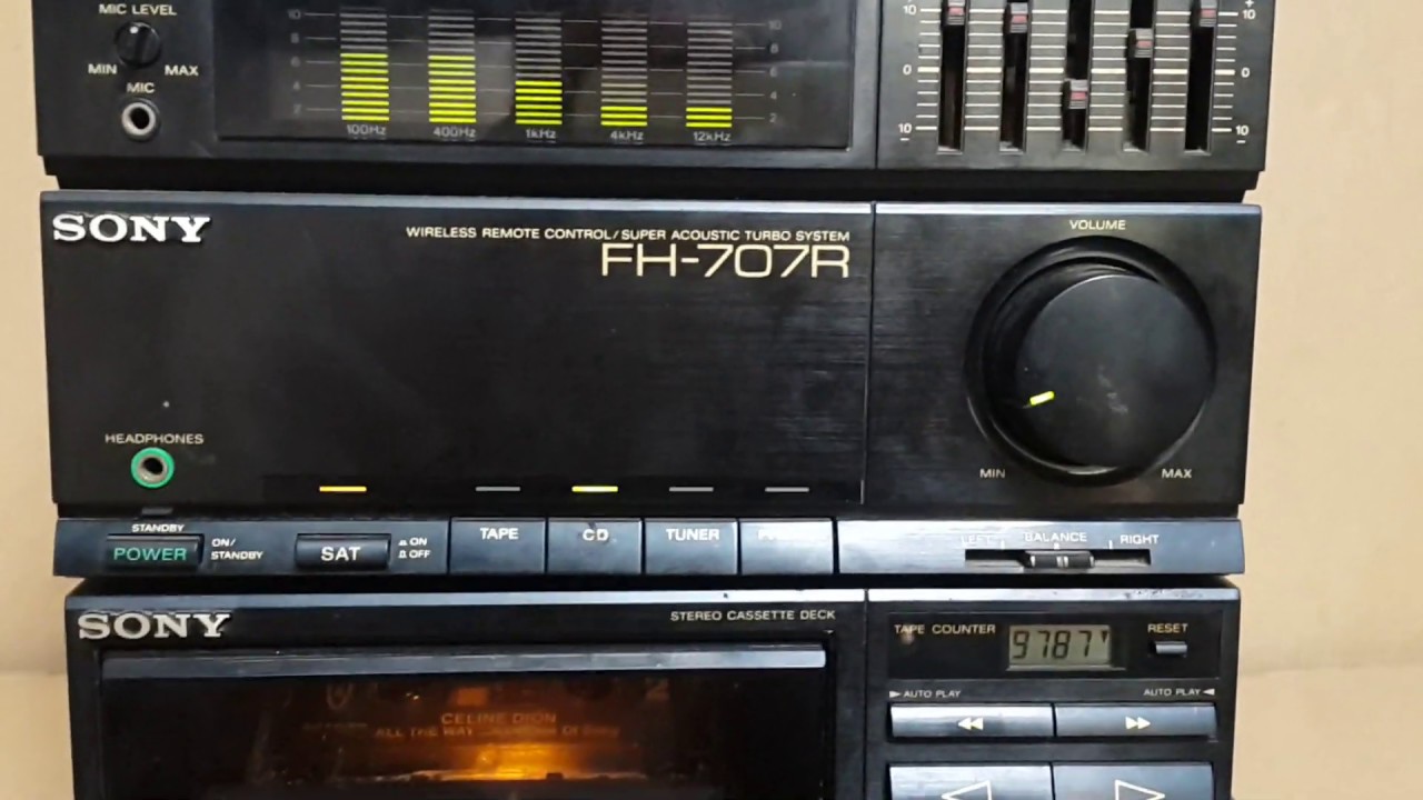 Sony Fh 707R Hifi Vintage - Sony Mini Deck Hi fi Jadul Reviews - YouTube