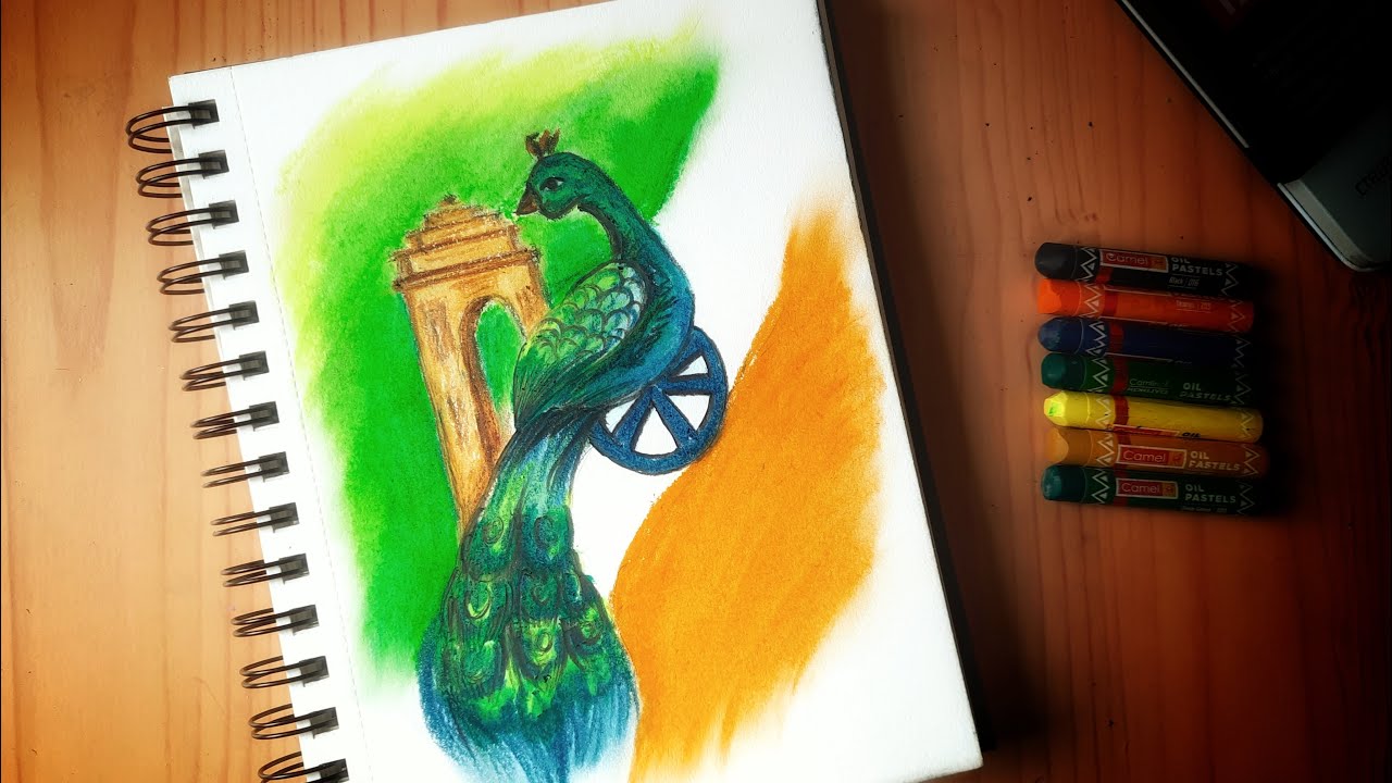 15 august drawing simple | 15 august drawing easy | 15 august drawing ...