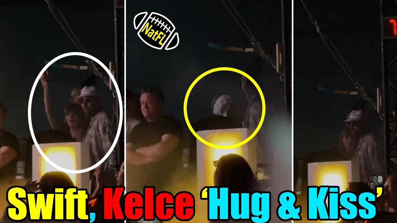New Footage! Travis Kelce & Taylor Swift 'Hug and Kiss' at Coachella ...