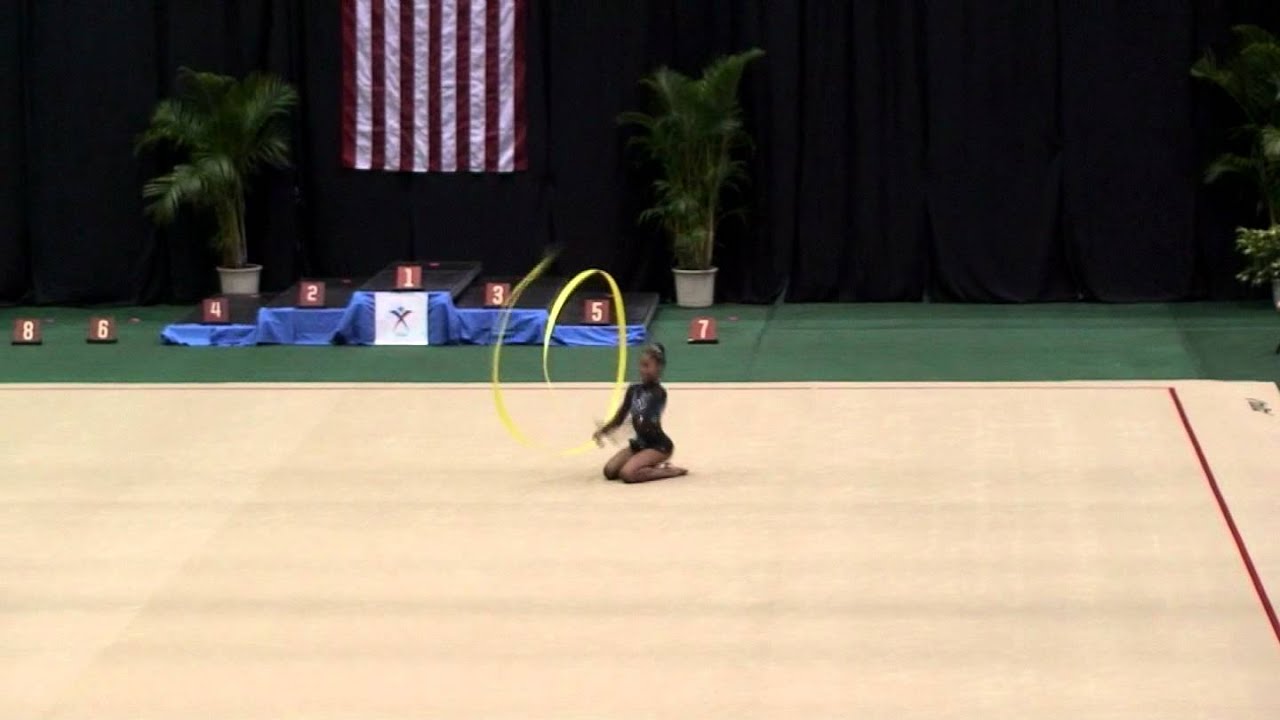 Nastasya Generalova _ USA Junior Olympics_ 2012_Rhythmic Gymnastic ...