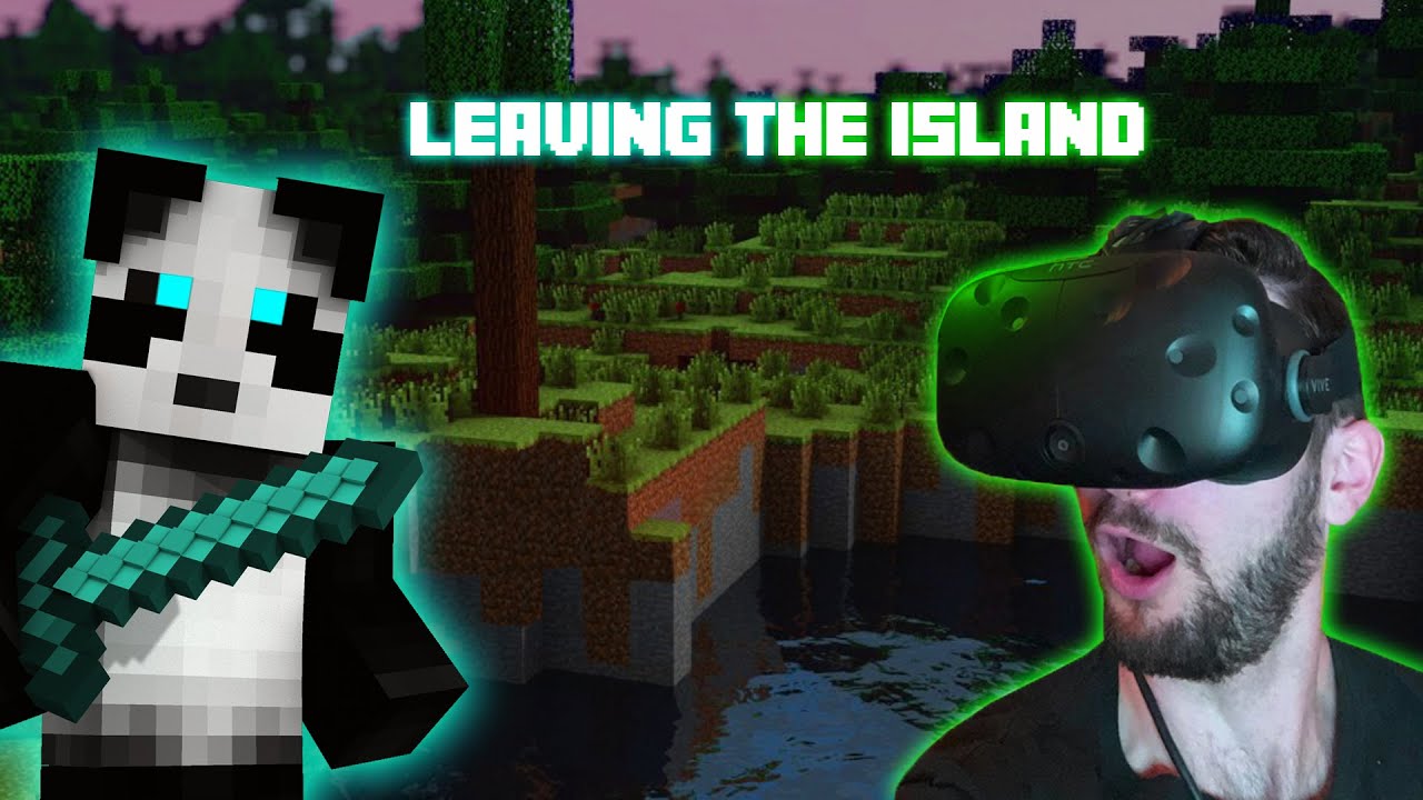 Virtual Reality Minecraft Part 2: Leaving The Island - YouTube