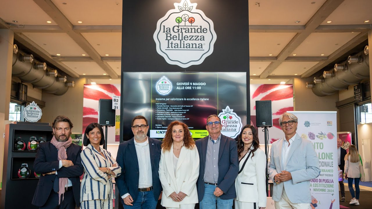 La Grande Bellezza Italiana a Macfrut 2024 valorizza 7 IGP - YouTube