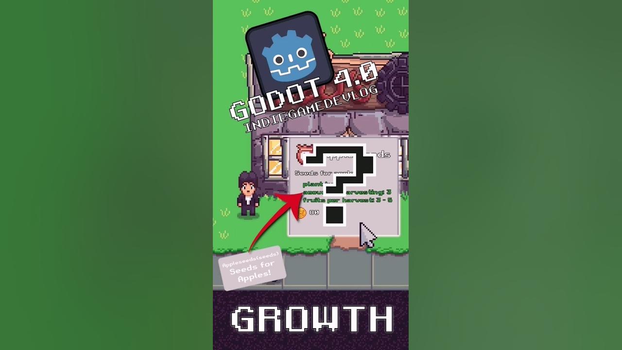 Growth Daily Gamedevlog Growth 06 Tooltip Design Gamedev Devlog Godot4 Indiegame Gaming
