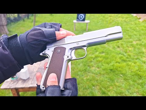 Metal Airsoft Colt 1911 On Gas