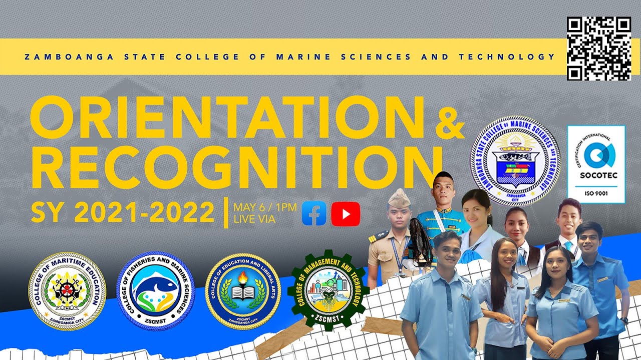 ZSCMST General Orientation & Recognition - YouTube
