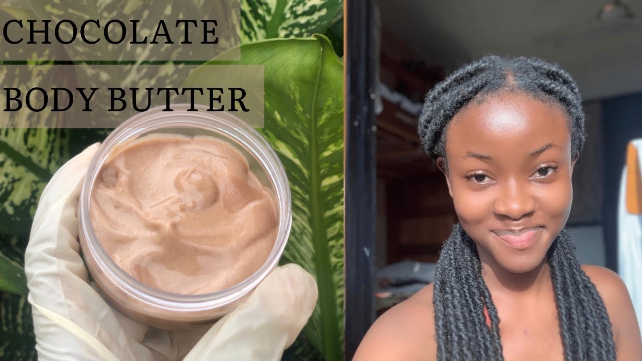 How to make chocolate body butter for glowing skin |Chocolate body ...