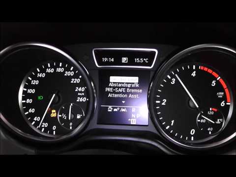 Mercedes ML 350 BlueTEC 4MATIC 258 PS Acceleration Beschleunigung 0-100 km/h
