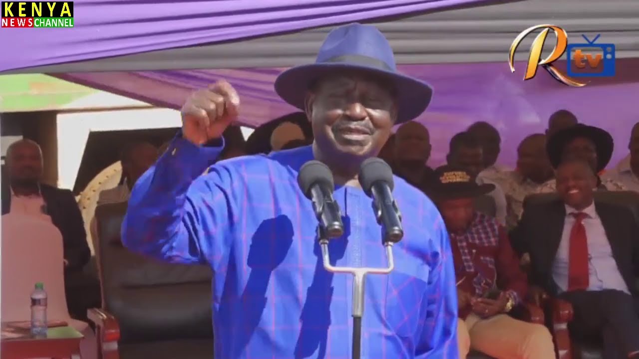 'MALAYA, MAKENDE' Raila Explosive Speech today in Makueni - Listen how ...