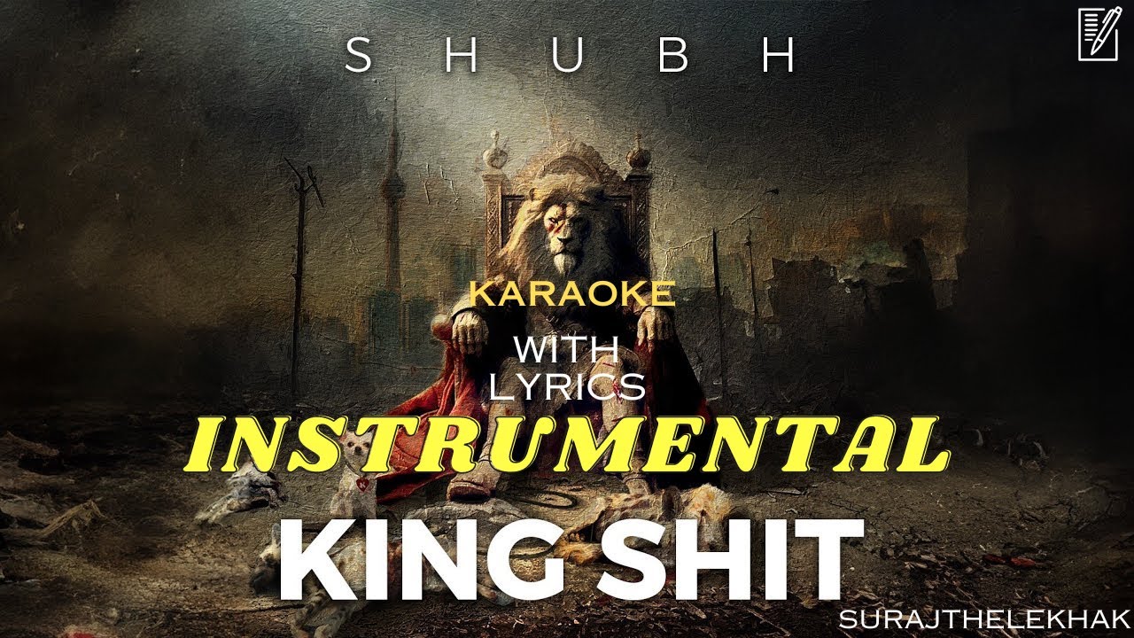 Shubh - King Shit (ORGINAL INSTRUMENTAL BEAT) with lyrics ...