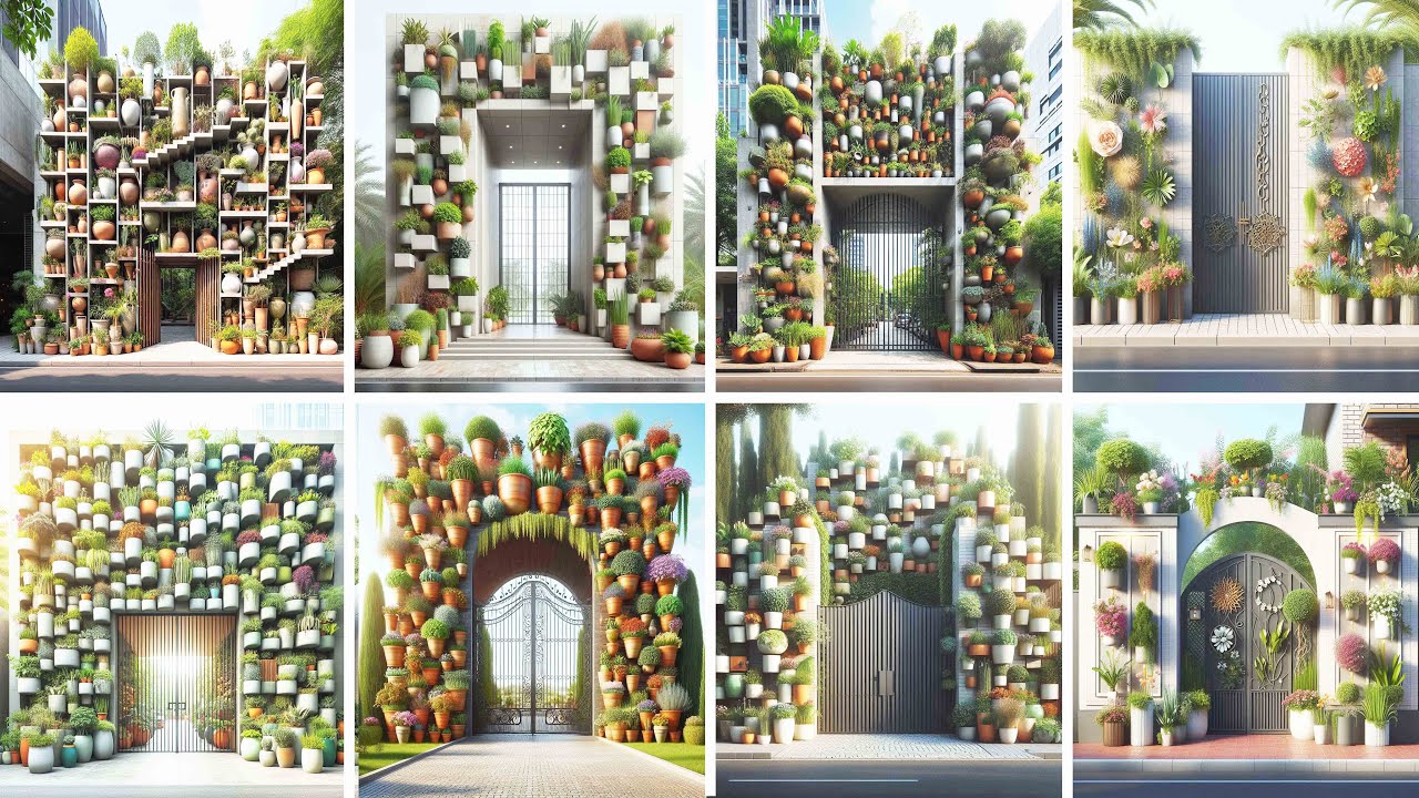 40 GATE IDEAS for green space #onemilliongates - YouTube