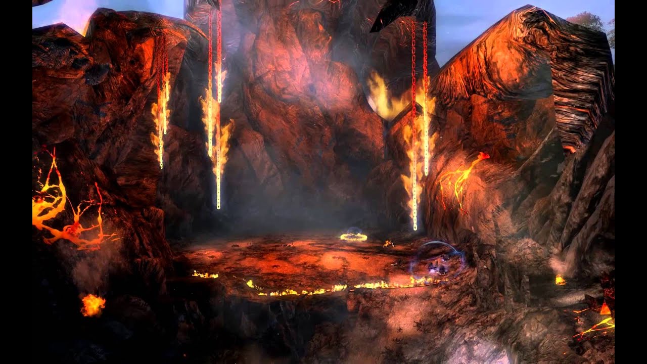 GW2 Scorchlands Vista Iron Marches Ultra Graphics - YouTube