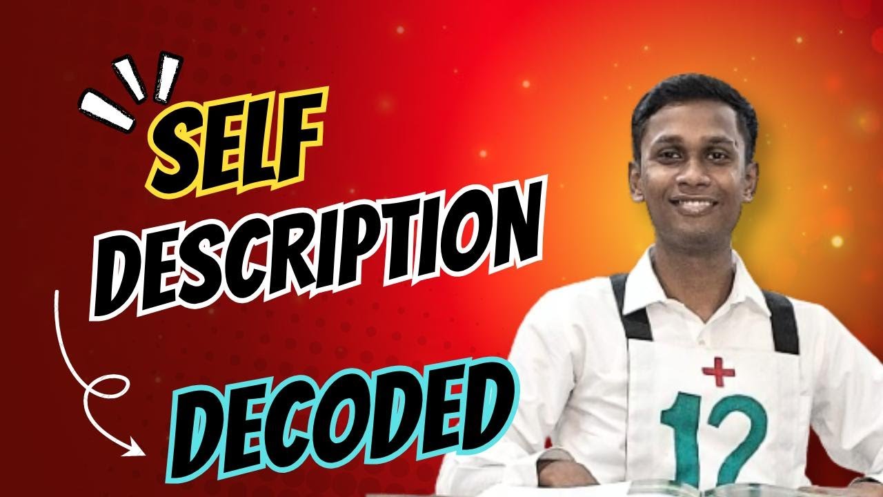 How to Write Self Description in SSB Interviewl SD for Service entry ...