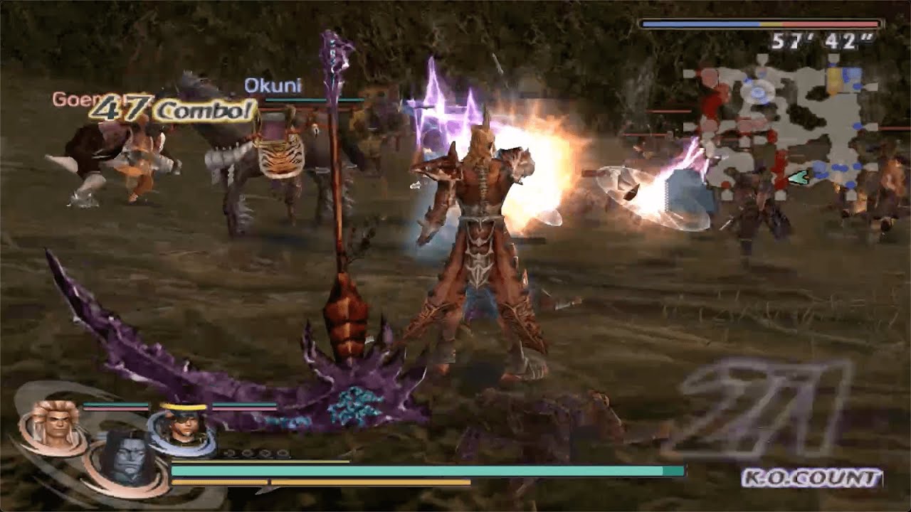Warriors Orochi 2 | Wu Story Mode | Stage 2 | Orochi, Keiji Maeda ...