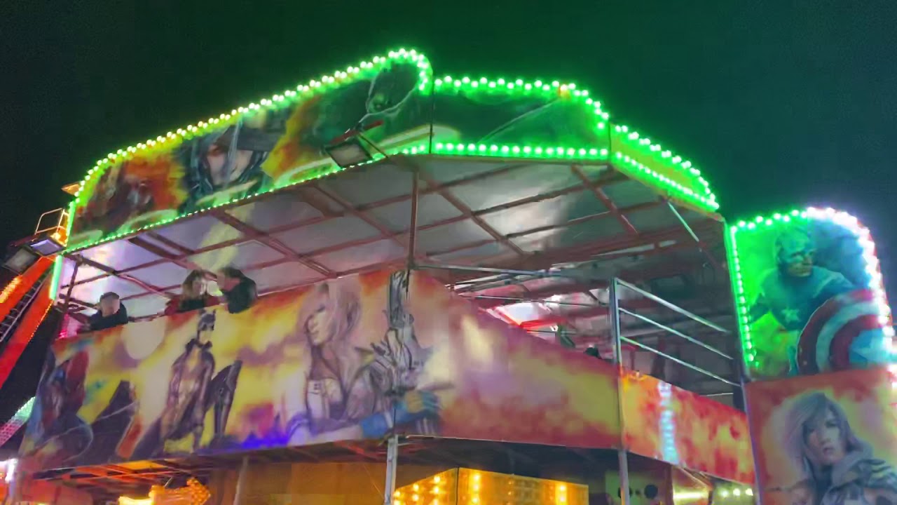 Freeman’s rotor off ride team valley valentines fun fair 2020 - YouTube
