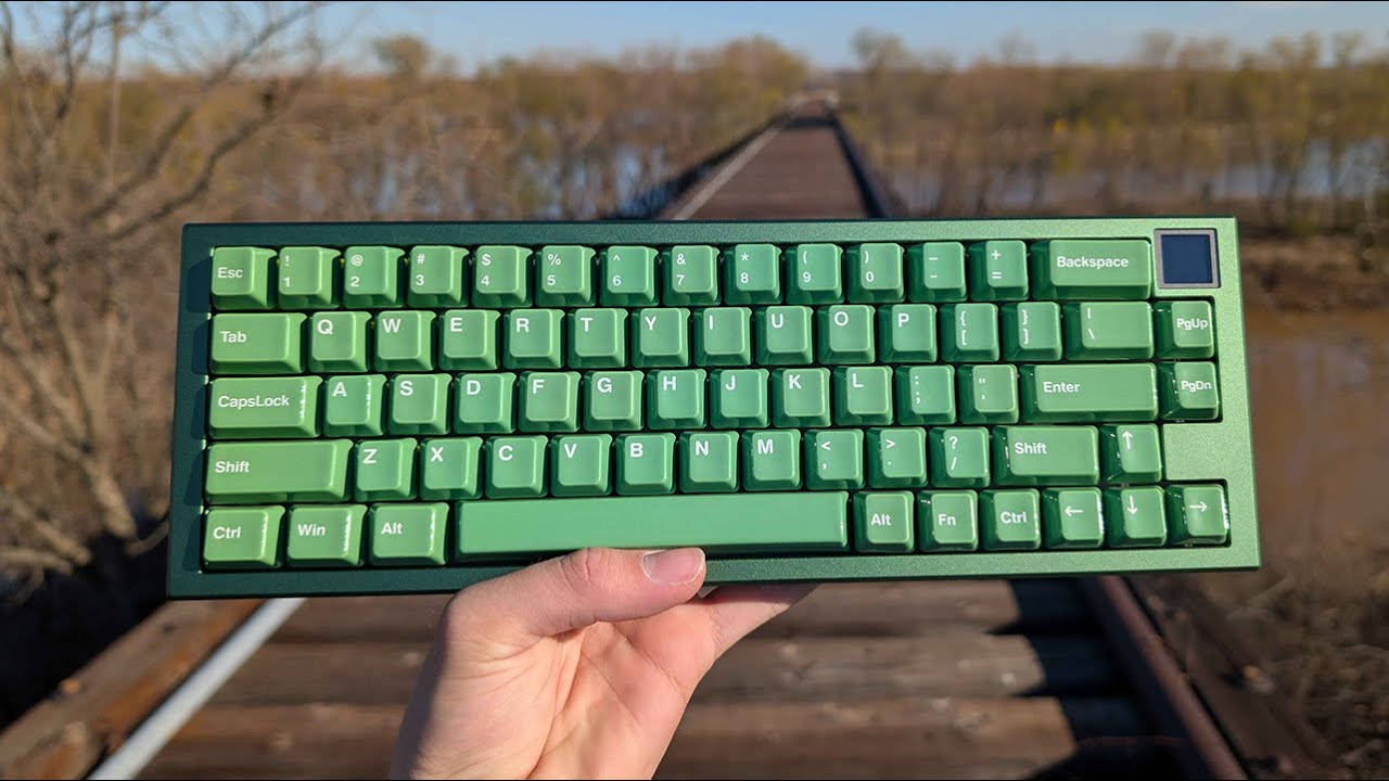 I Built a Keyboard on an Abandoned Railroad... - YouTube