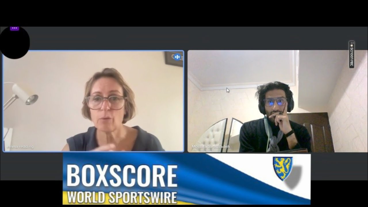 Interview with Prof Emma Redding, Boxscorenews - YouTube