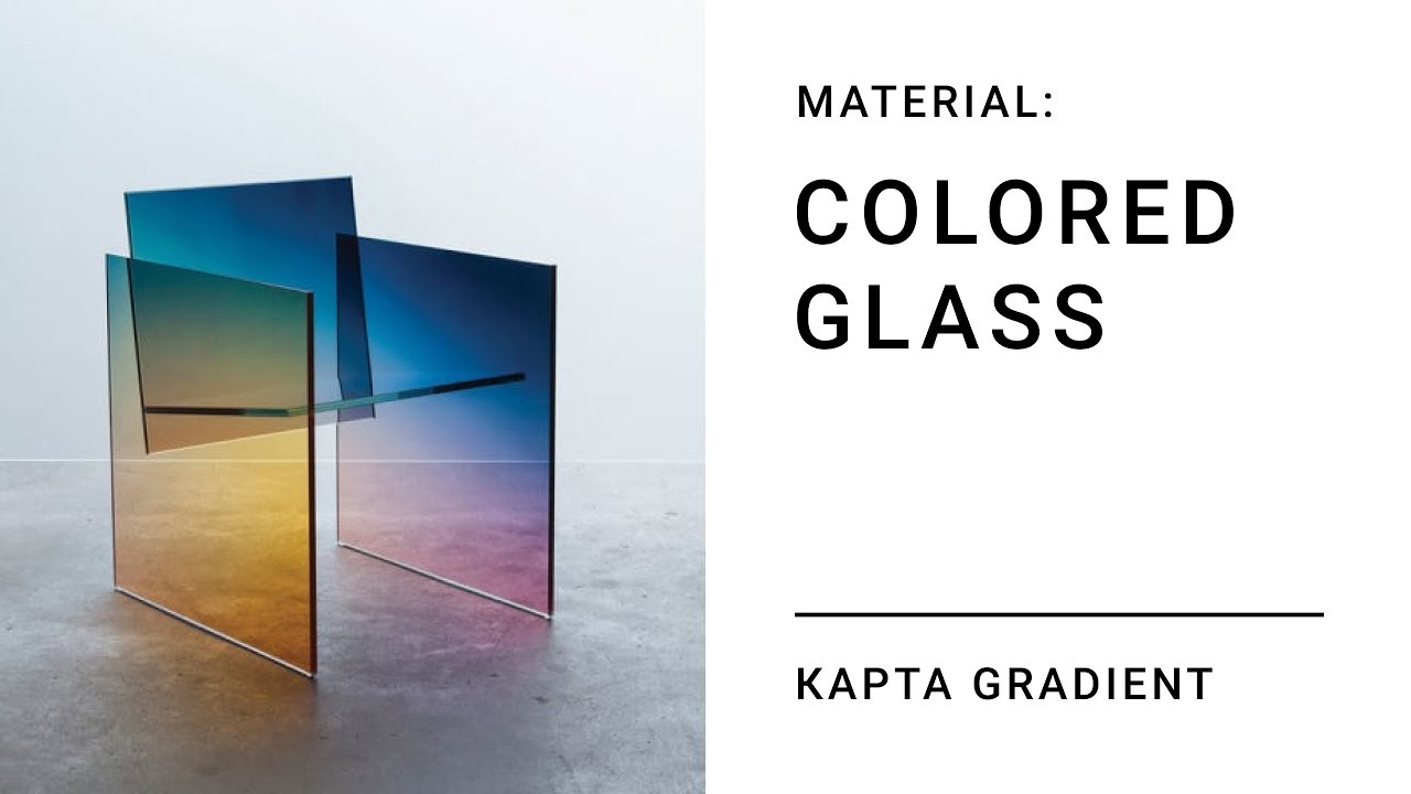 Glass Material. Gradient map. - YouTube